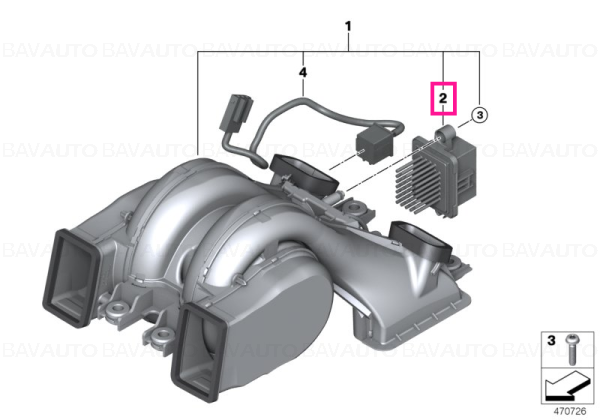 Fan controller, rear-cabin fan | BavAUTO
