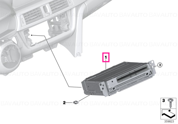 Exchange Head Unit Basic Media | BavAUTO